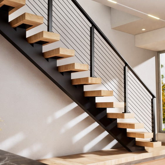 Open Riser Staircase: The Ultimate Guide to Modern, Space-Saving Desig ...
