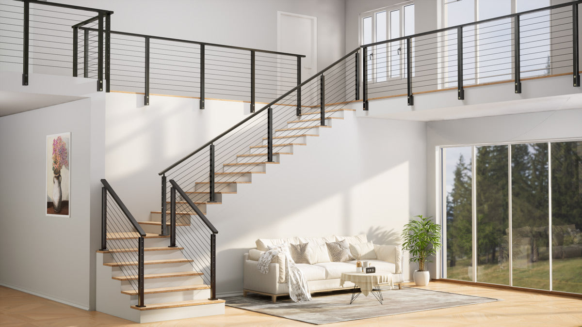 All-In-One Cable Railing System: Easy to Choose & Install – Muzata