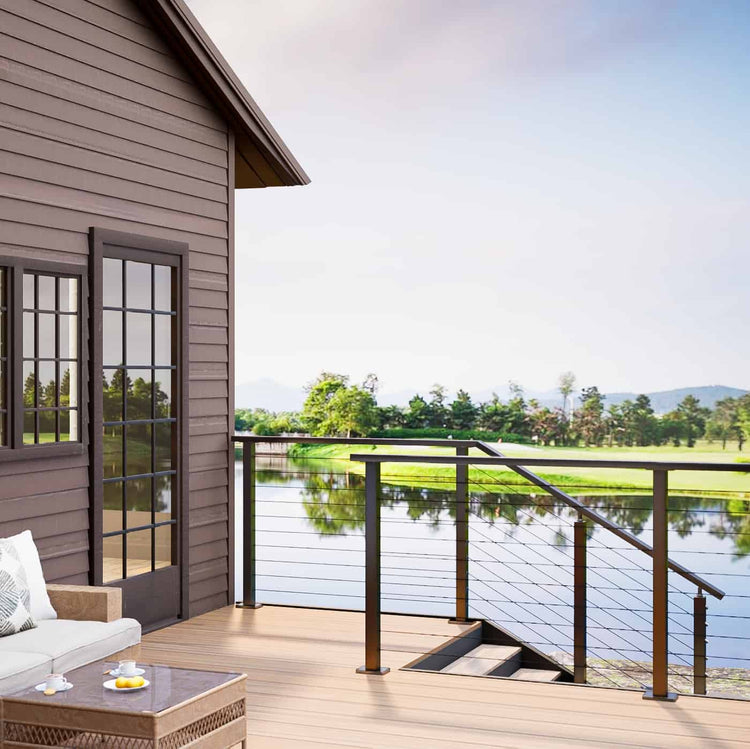 Aluminum Deck Railings for Stylish and Durable Railing Solutions – Muzata