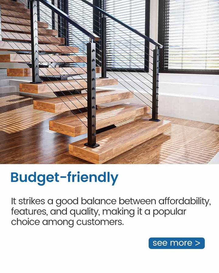 Premium Cable Railing Manufacturer & Supplier | Muzata Railing Systems