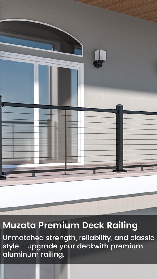 Premium Cable Railing Manufacturer & Supplier | Muzata Railing Systems
