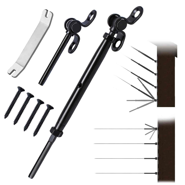 Buy Cable Railing Kits for Wood Posts | Muzata Railing