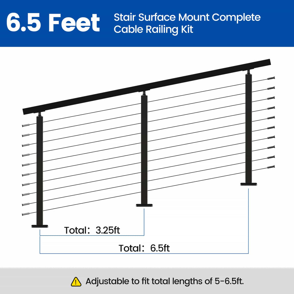 All-in-One Cable Railing Systems – Muzata
