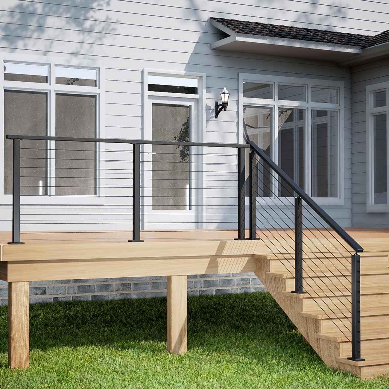 All-in-One Cable Railing Systems - Perfect DIY Solution for Decks and ...