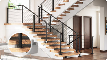 Premium Cable Railing Manufacturer & Supplier | Muzata Railing Systems