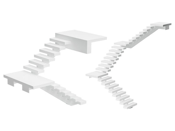 Floating Stairs | Modern & Customizable Staircases by Muzata