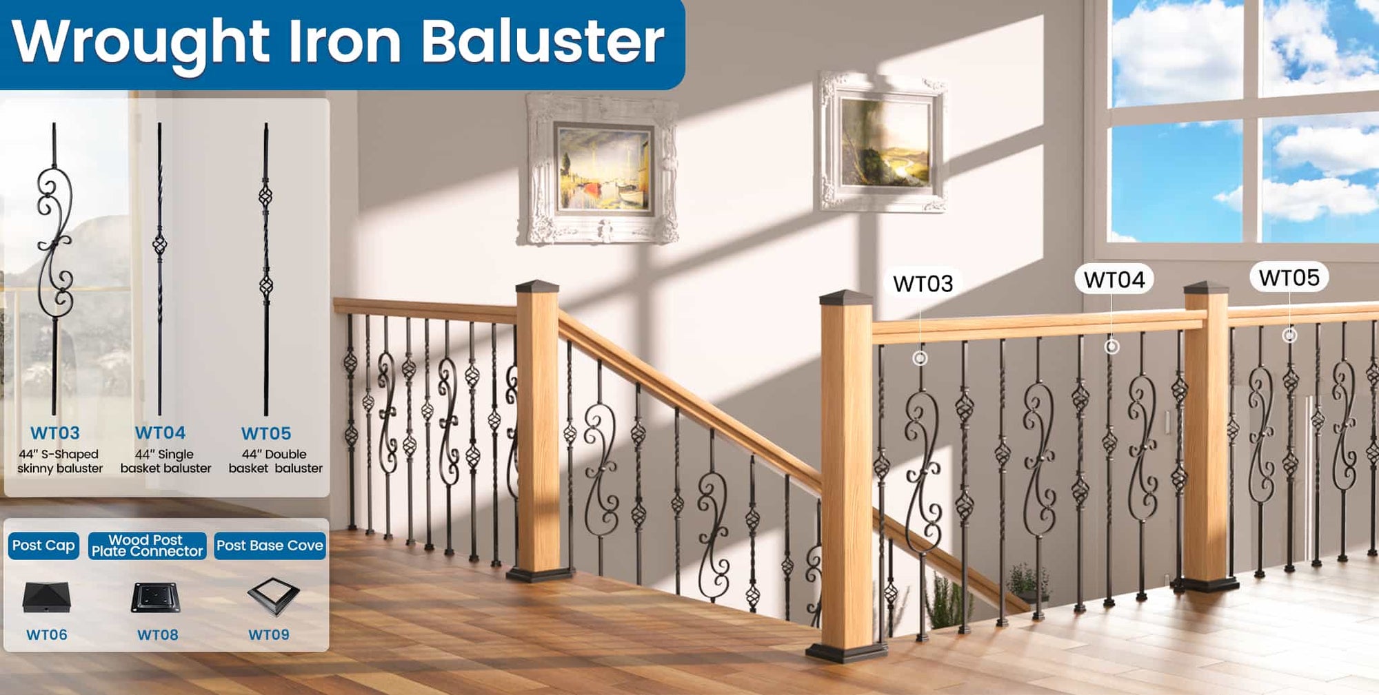 About Wrought Iron Baluster – Muzata
