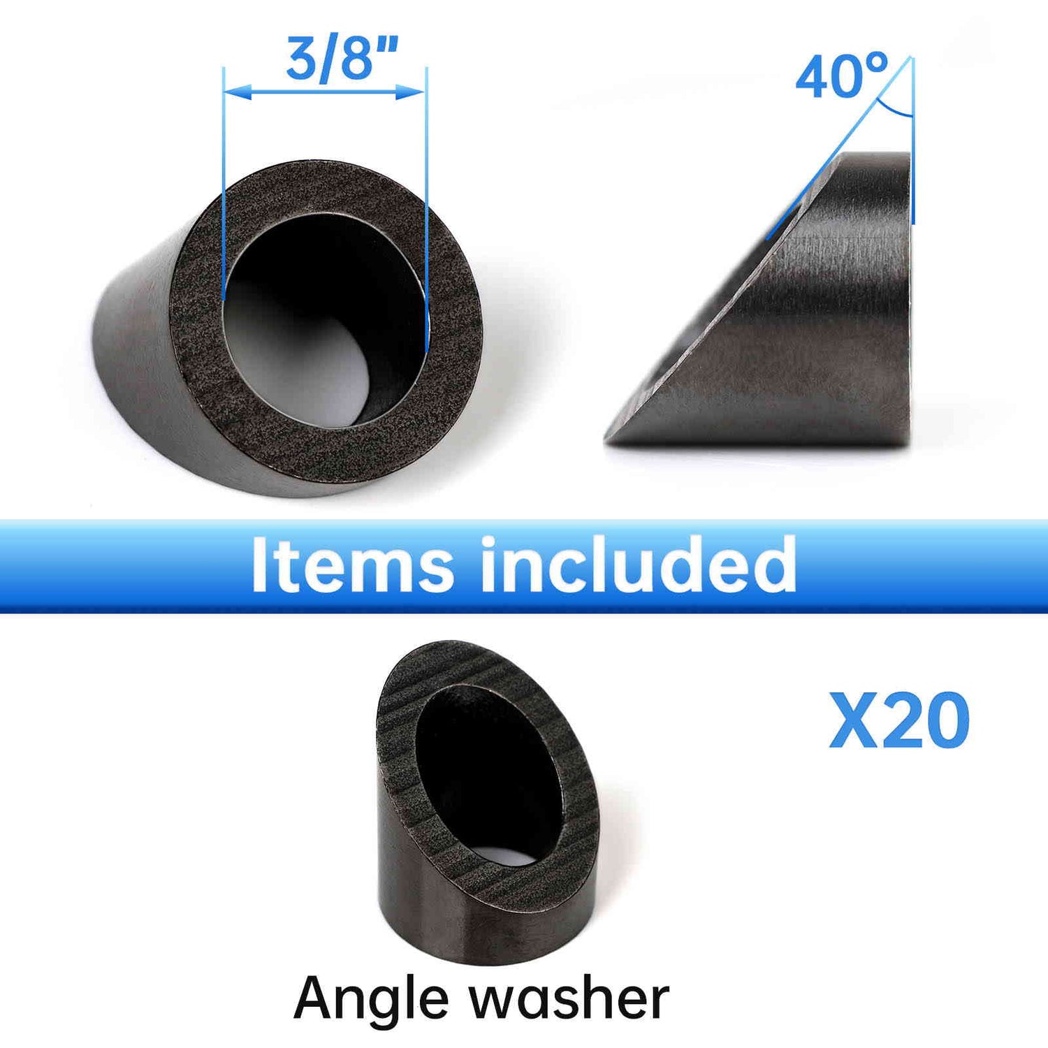 Muzata's Angle Washers for Railing Projects