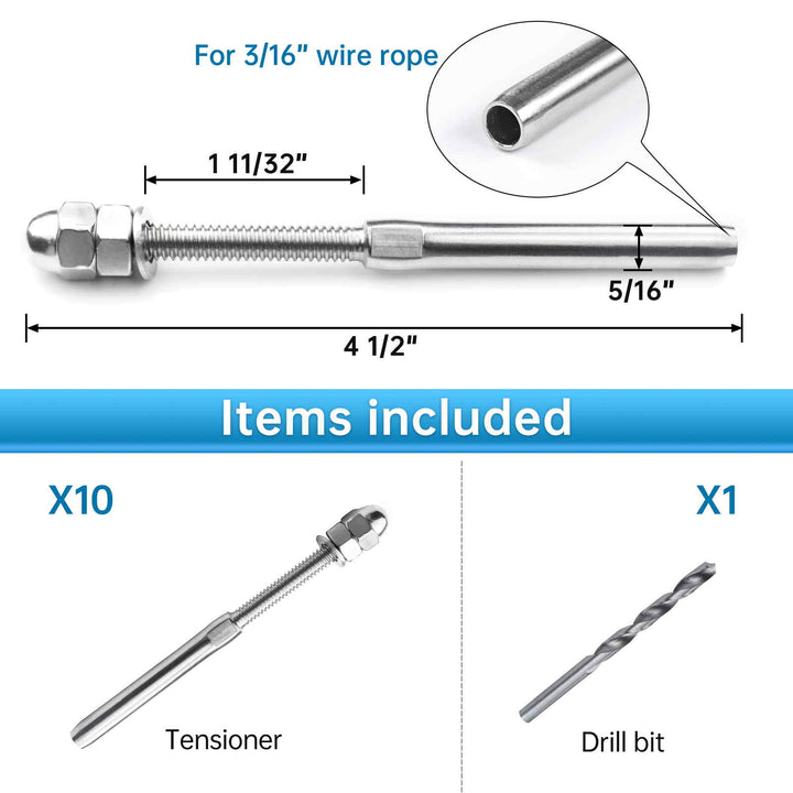 Shop Stair Railing Kits & Cable railing Hardware Fittings – Page 2 – Muzata