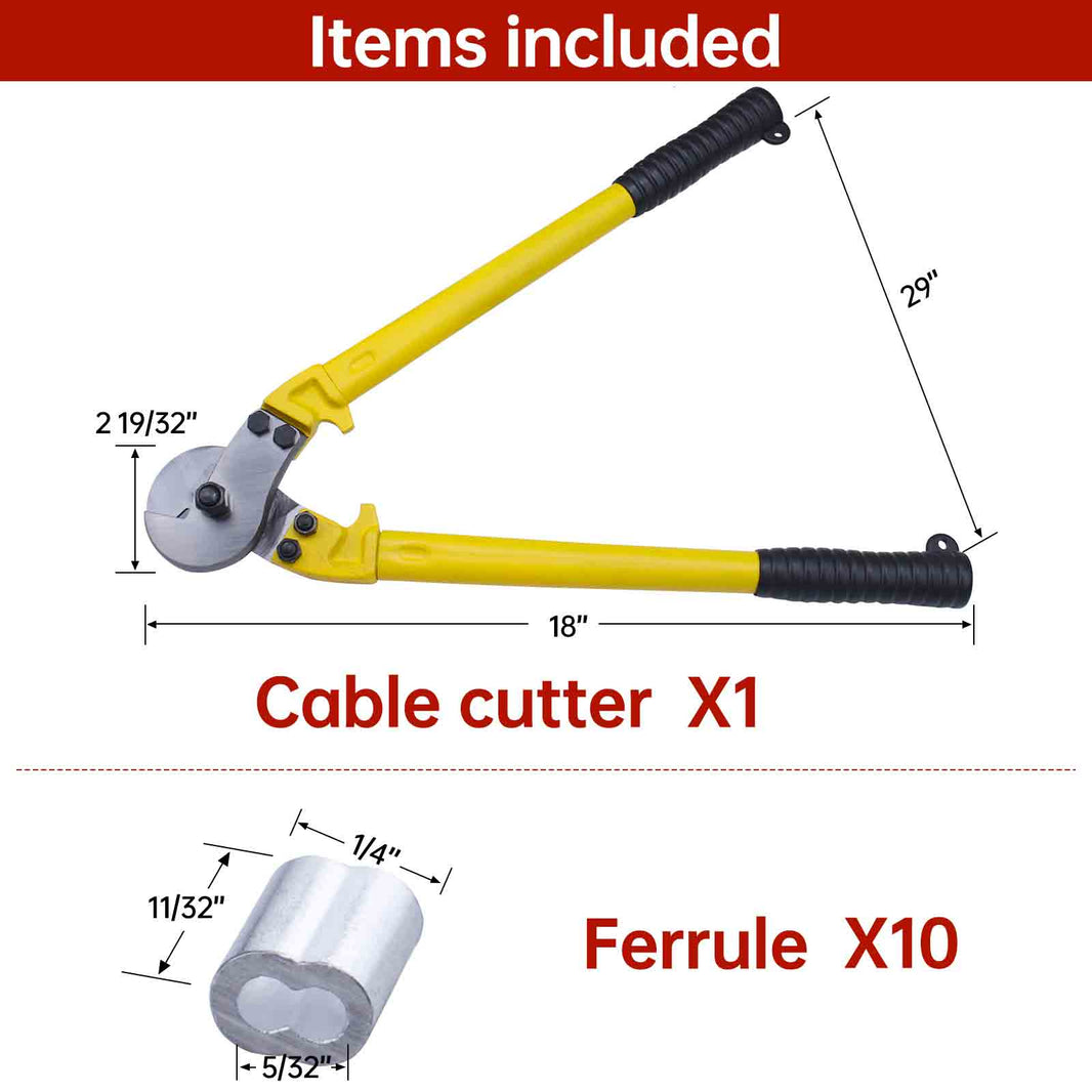 Shop Best Cable Cutters and Cutter Wire Online | Muzata Railing